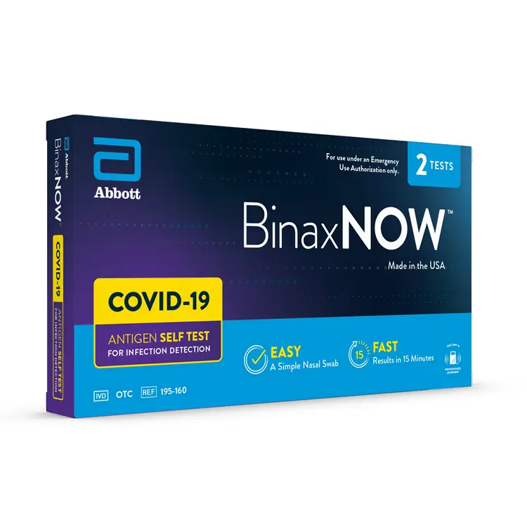 BinaxNOW COVID-19 Antigen Self-Test Kit – GDI Medical